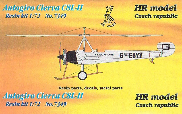 Cierva C.8L-II — Каропка.ру — стендовые модели, военная миниатюра