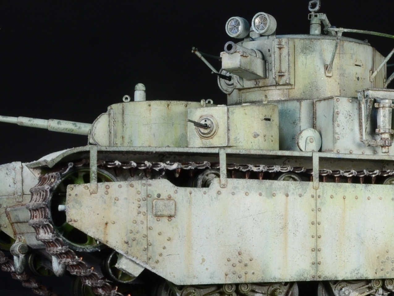 Т-35 — Каропка.ру — стендовые модели, военная миниатюра