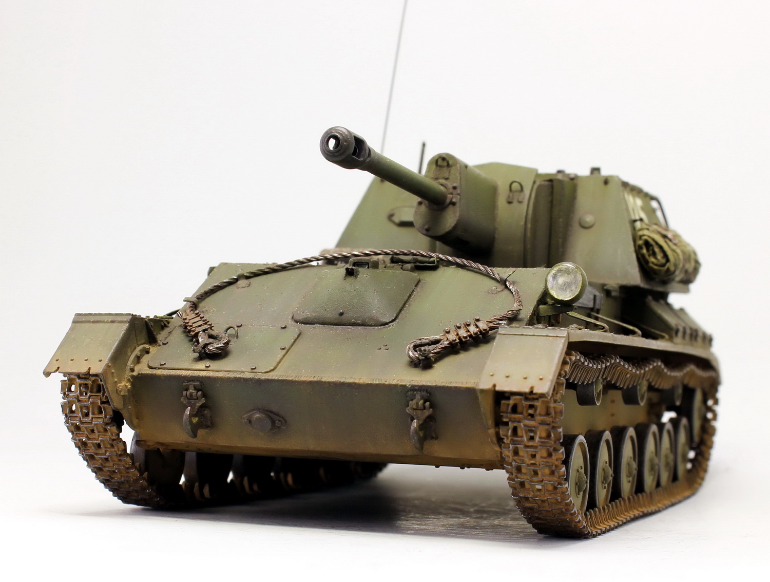 СУ-76М — Каропка.ру — стендовые модели, военная миниатюра