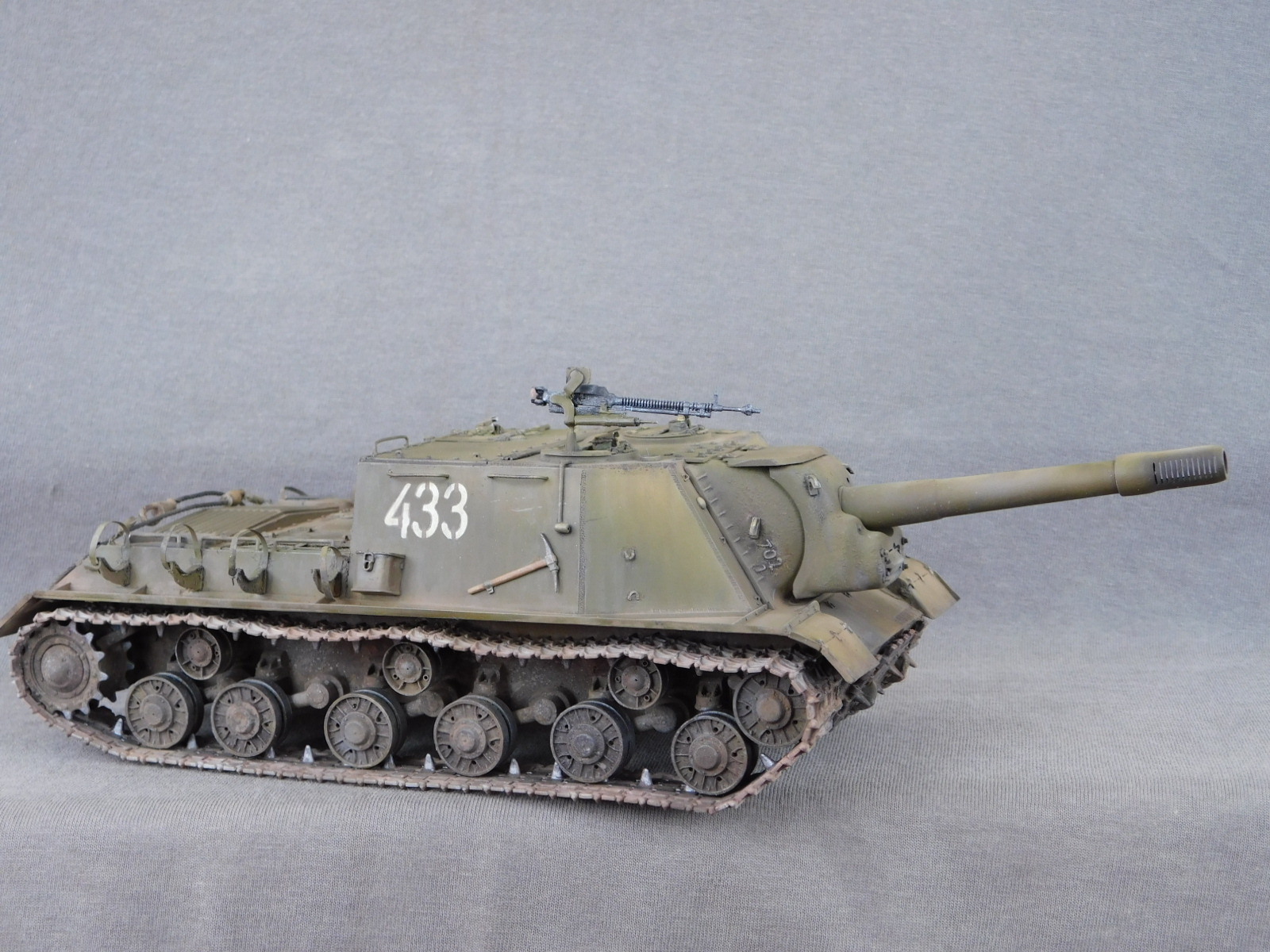 ИСУ-152 — Каропка.ру — стендовые модели, военная миниатюра