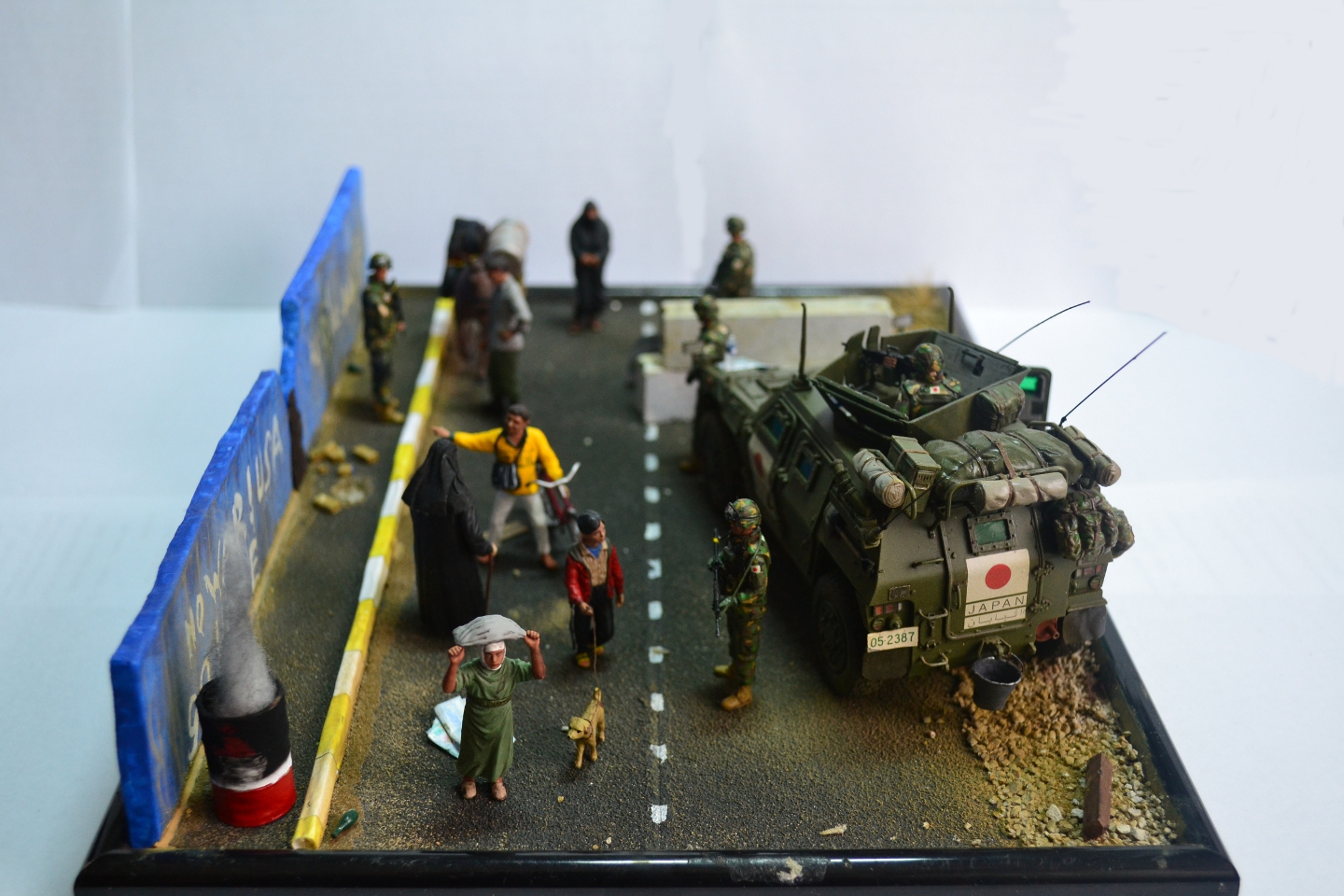 Блок пост (Checkpoint) — Каропка.ру — стендовые модели, военная миниатюра