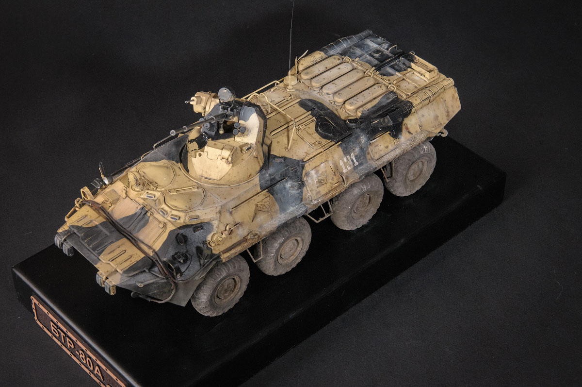 БТР-80А — Каропка.ру — стендовые модели, военная миниатюра