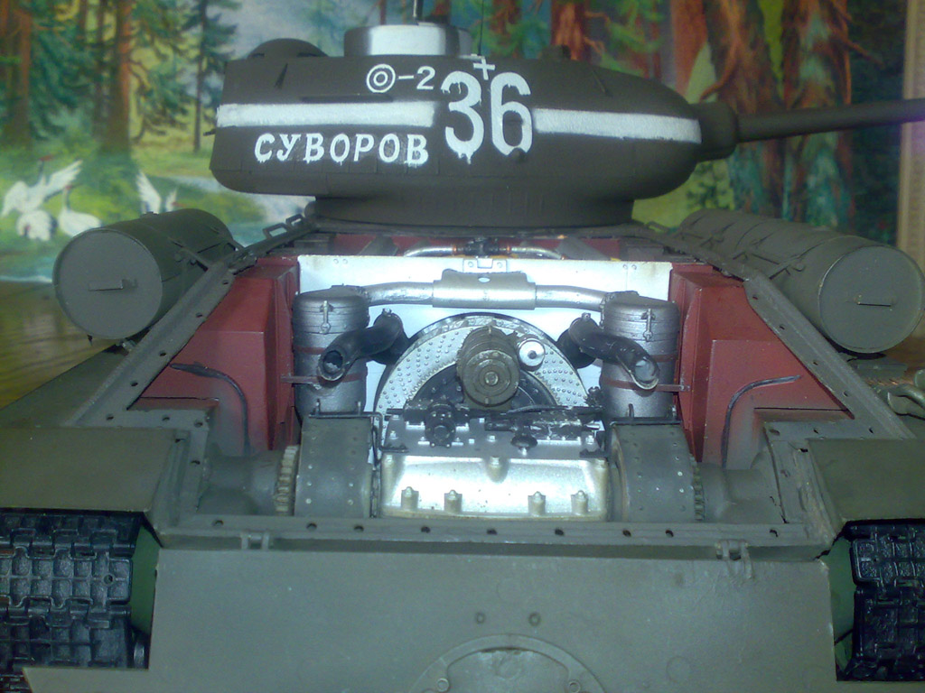 Модель танка т-34/85 в масштабе 1: 16 — Каропка.ру — стендовые модели ...