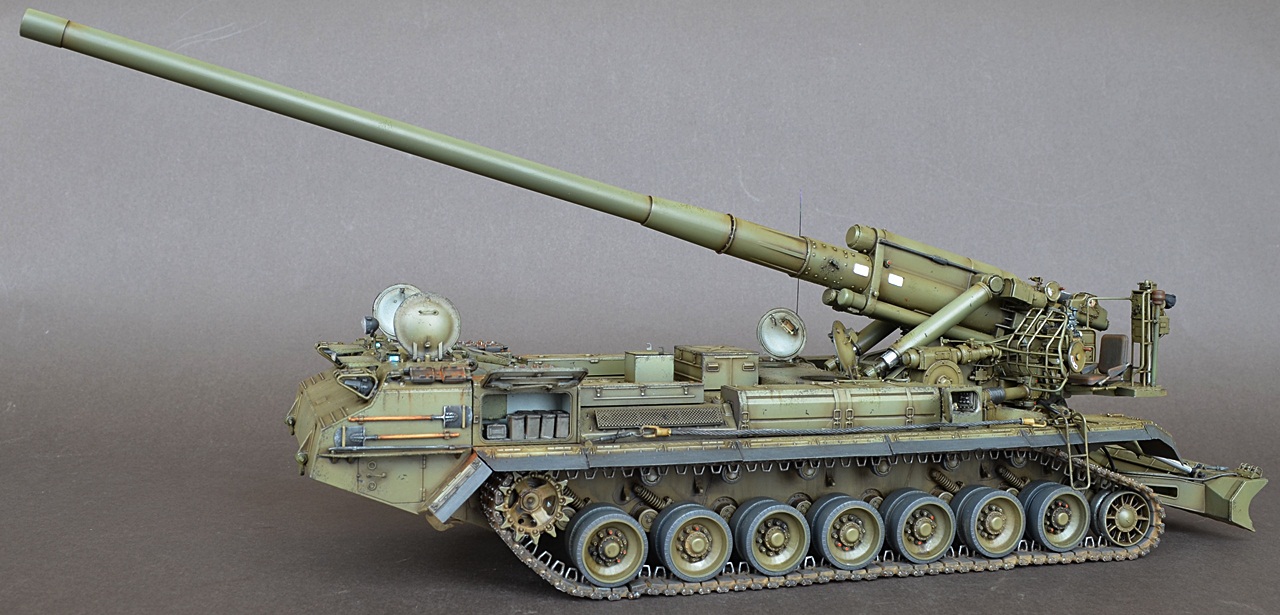 2С7М "Малка" — Каропка.ру — стендовые модели, военная миниатюра