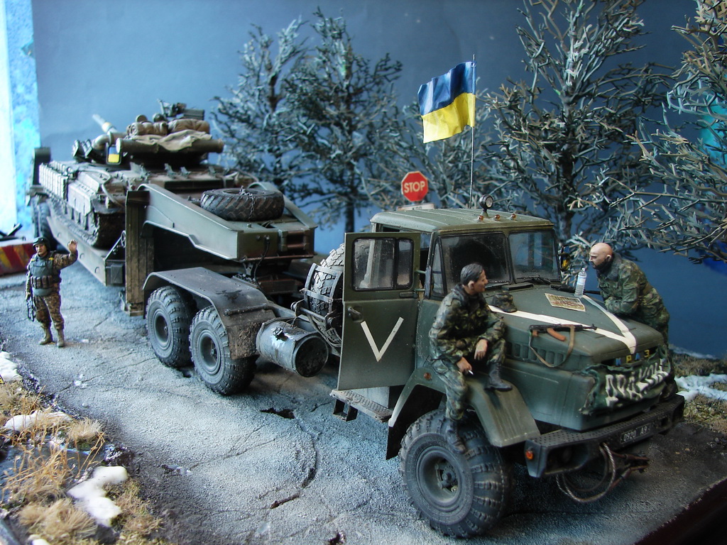 Блокпост. — Каропка.ру — стендовые модели, военная миниатюра