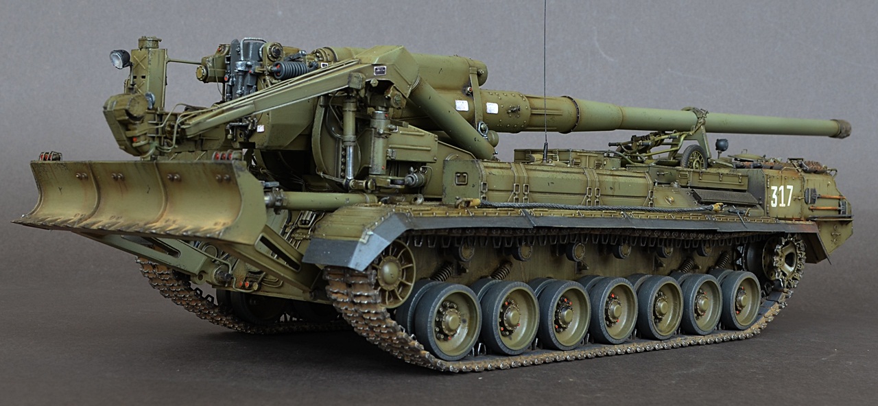 2С7М "Малка" — Каропка.ру — стендовые модели, военная миниатюра
