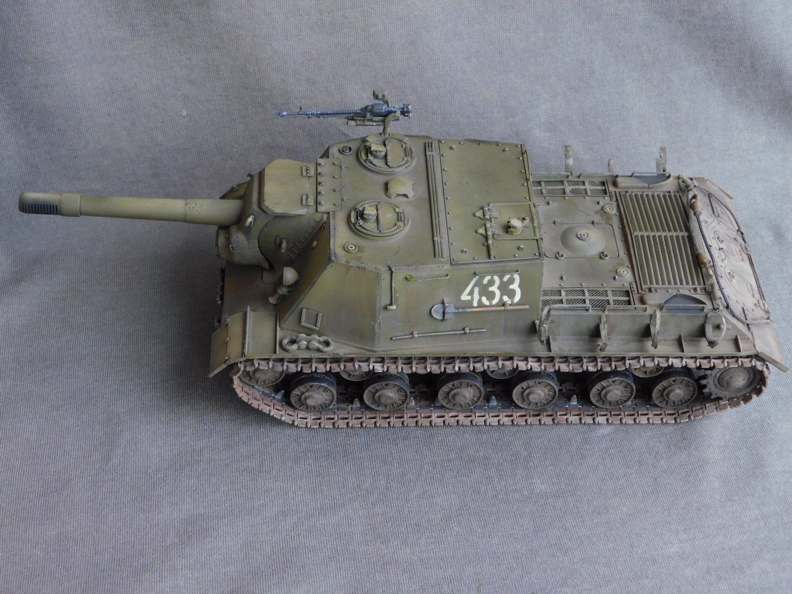 ИСУ-152 — Каропка.ру — стендовые модели, военная миниатюра