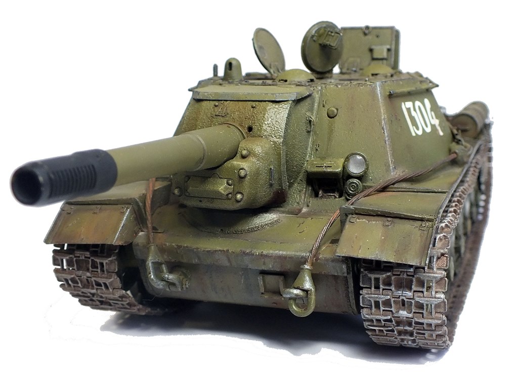 КВ-14 (СУ-152) — Каропка.ру — стендовые модели, военная миниатюра