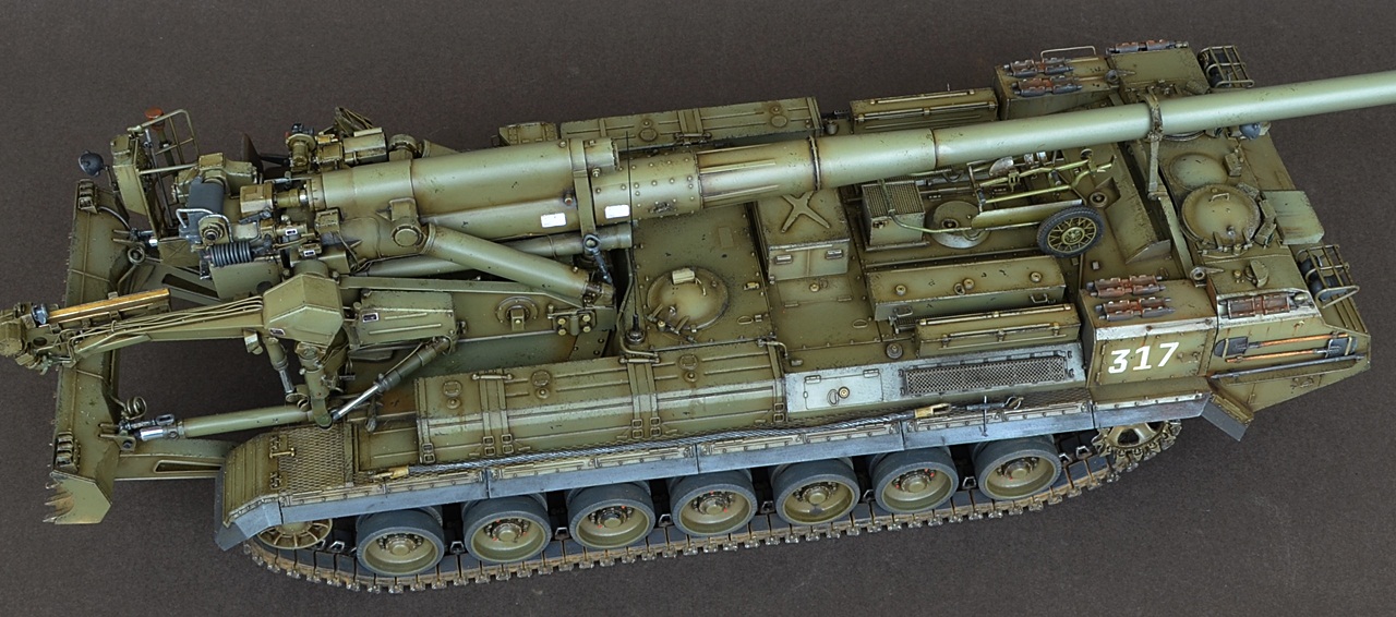 2С7М "Малка" — Каропка.ру — стендовые модели, военная миниатюра