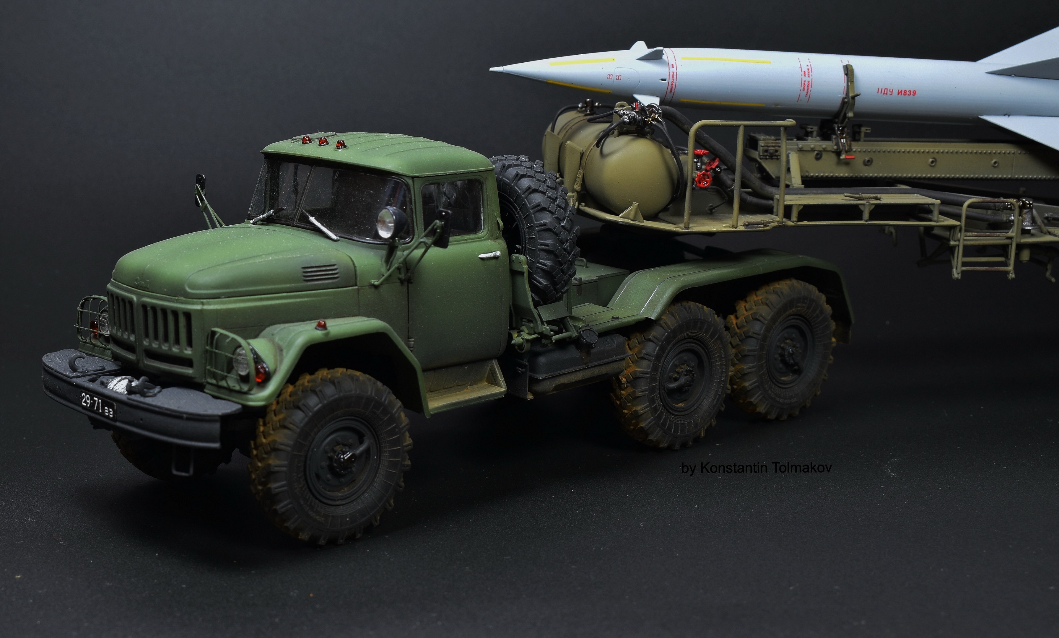 ТЗМ комплекса С-75М — Каропка.ру — стендовые модели, военная миниатюра