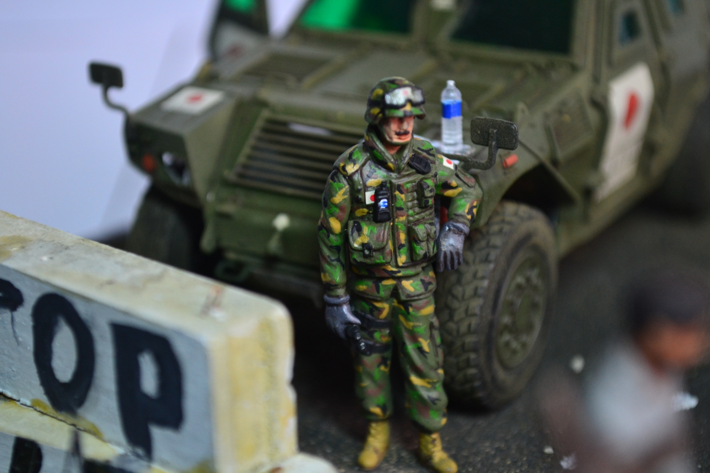 Блок пост (Checkpoint) — Каропка.ру — стендовые модели, военная миниатюра