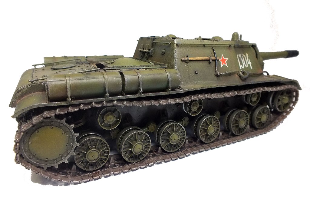 КВ-14 (СУ-152) — Каропка.ру — стендовые модели, военная миниатюра