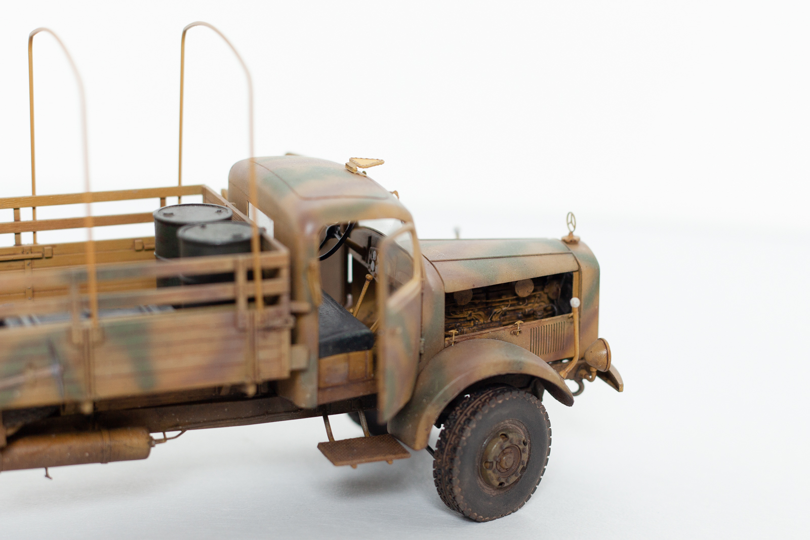 Mercedes Benz L4500A — Каропка.ру — стендовые модели, военная миниатюра