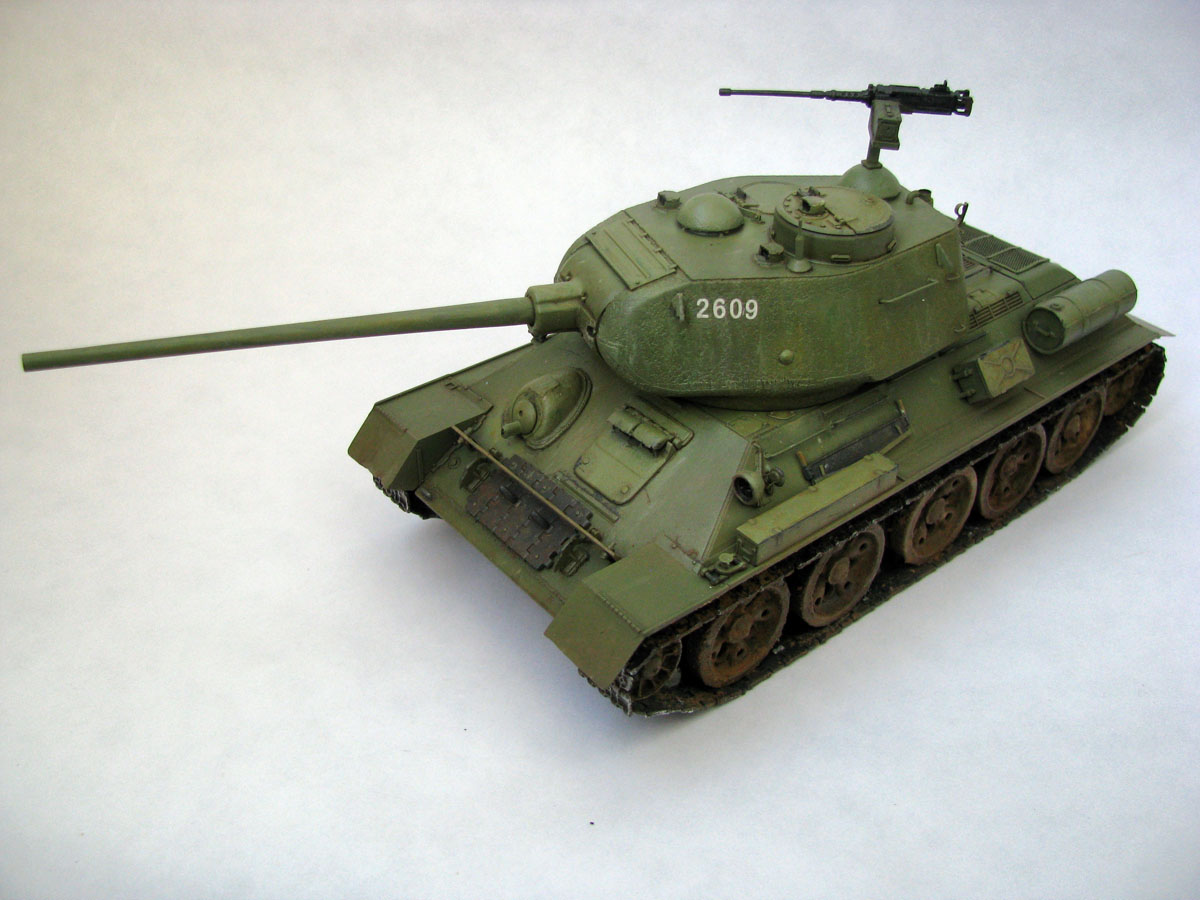 Т-34-85 — Каропка.ру — стендовые модели, военная миниатюра