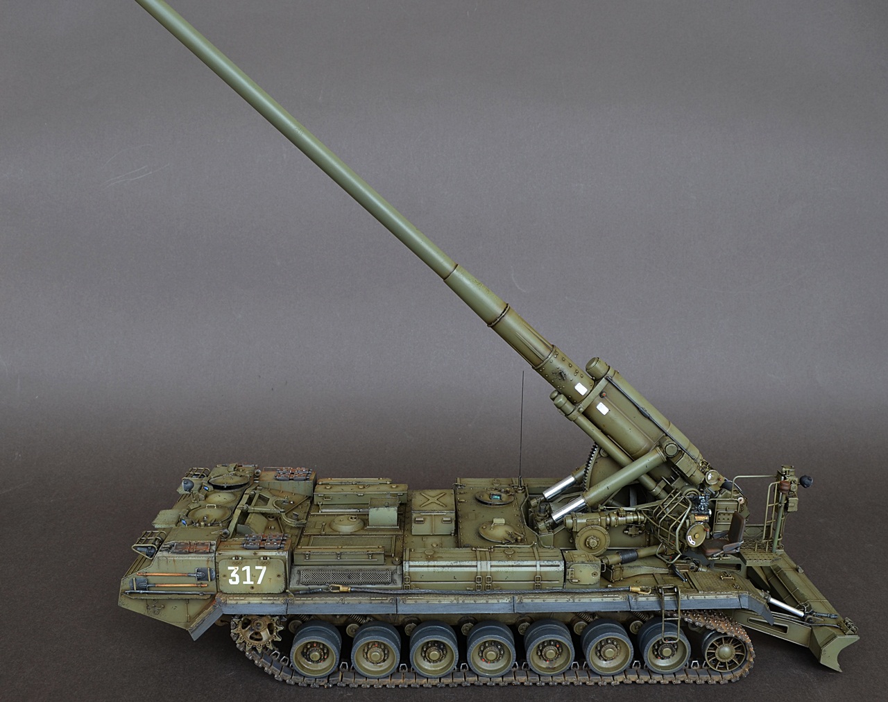 2С7М "Малка" — Каропка.ру — стендовые модели, военная миниатюра