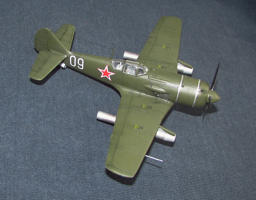 Ла-9РД — Каропка.ру — стендовые модели, военная миниатюра