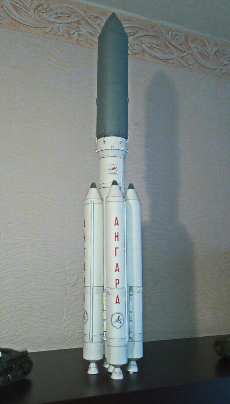 Ангара- А5 (ракета-носитель) — Каропка.ру — стендовые модели, военная ...