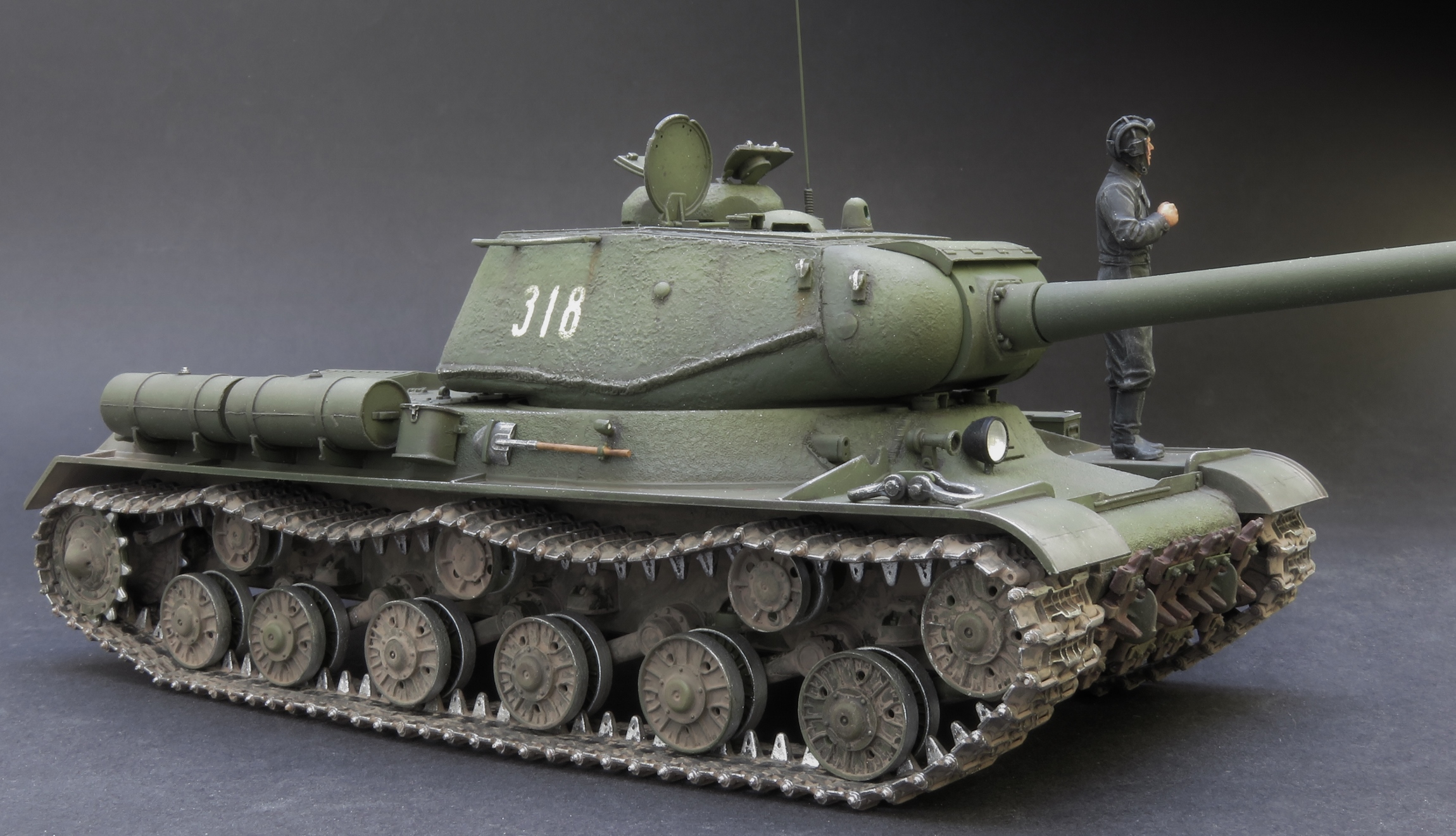 ИС-2 — Каропка.ру — стендовые модели, военная миниатюра