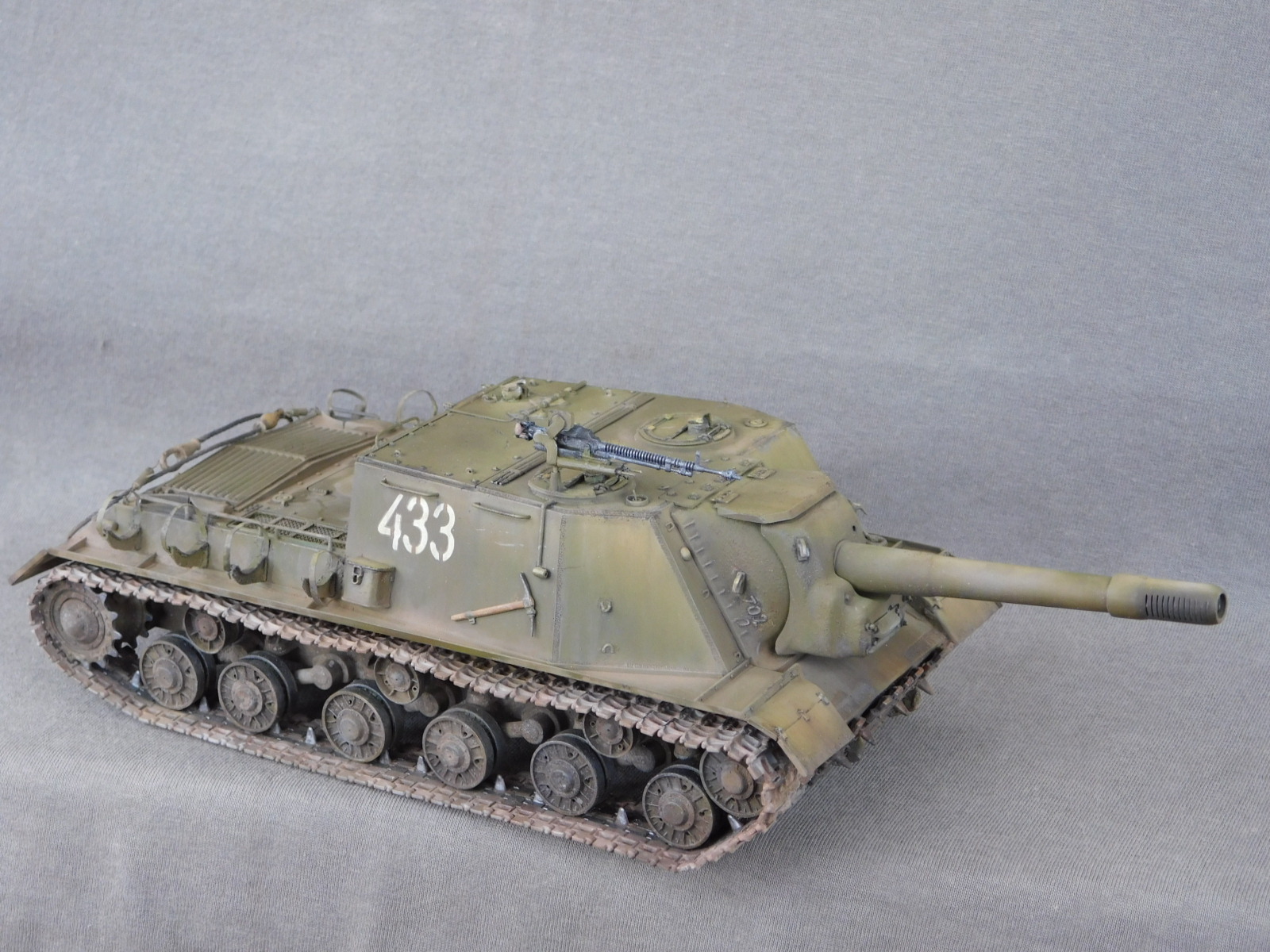 ИСУ-152 — Каропка.ру — стендовые модели, военная миниатюра