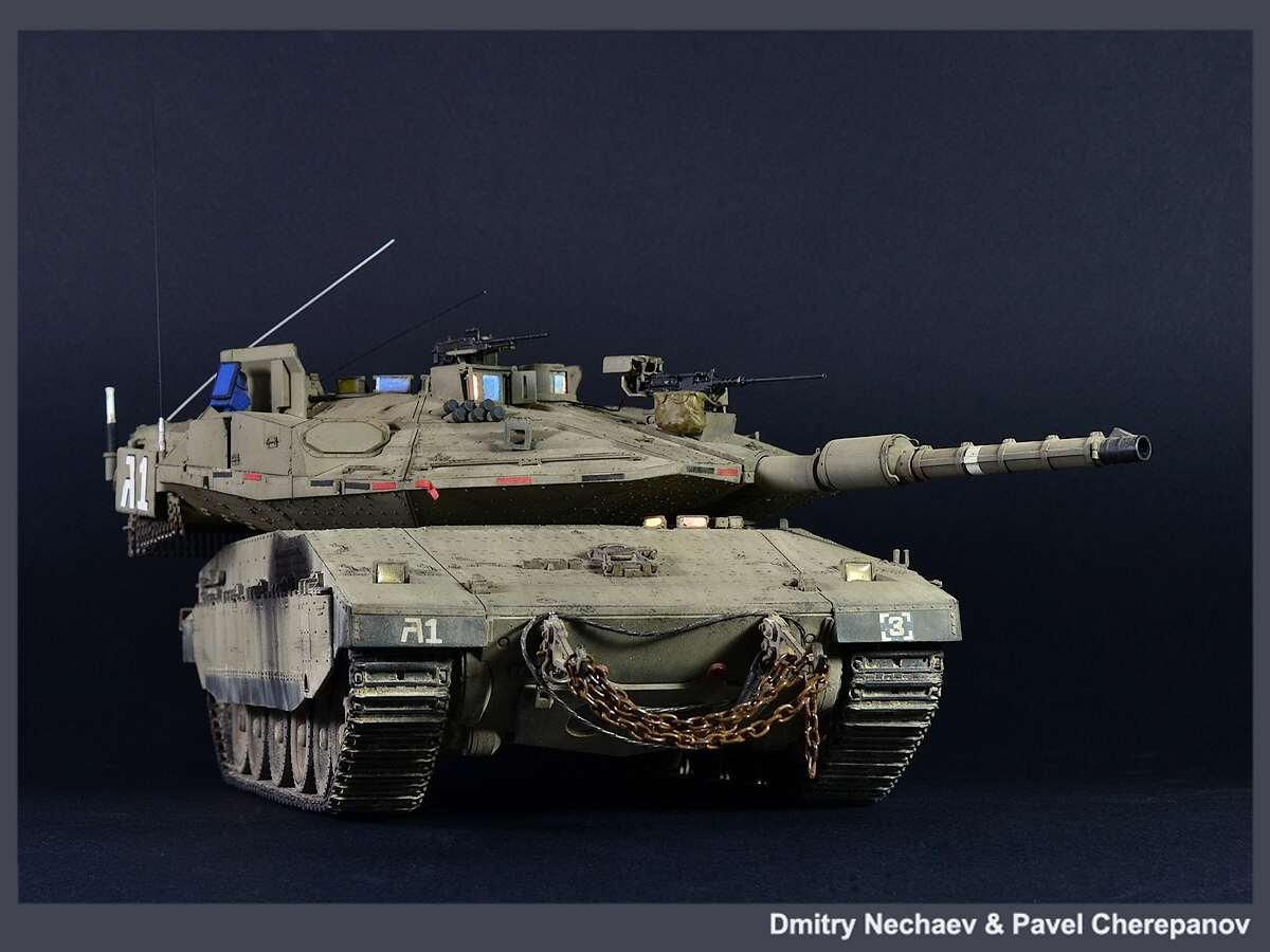 Merkava Mk.4M w/Trophy APS — Каропка.ру — стендовые модели, военная ...