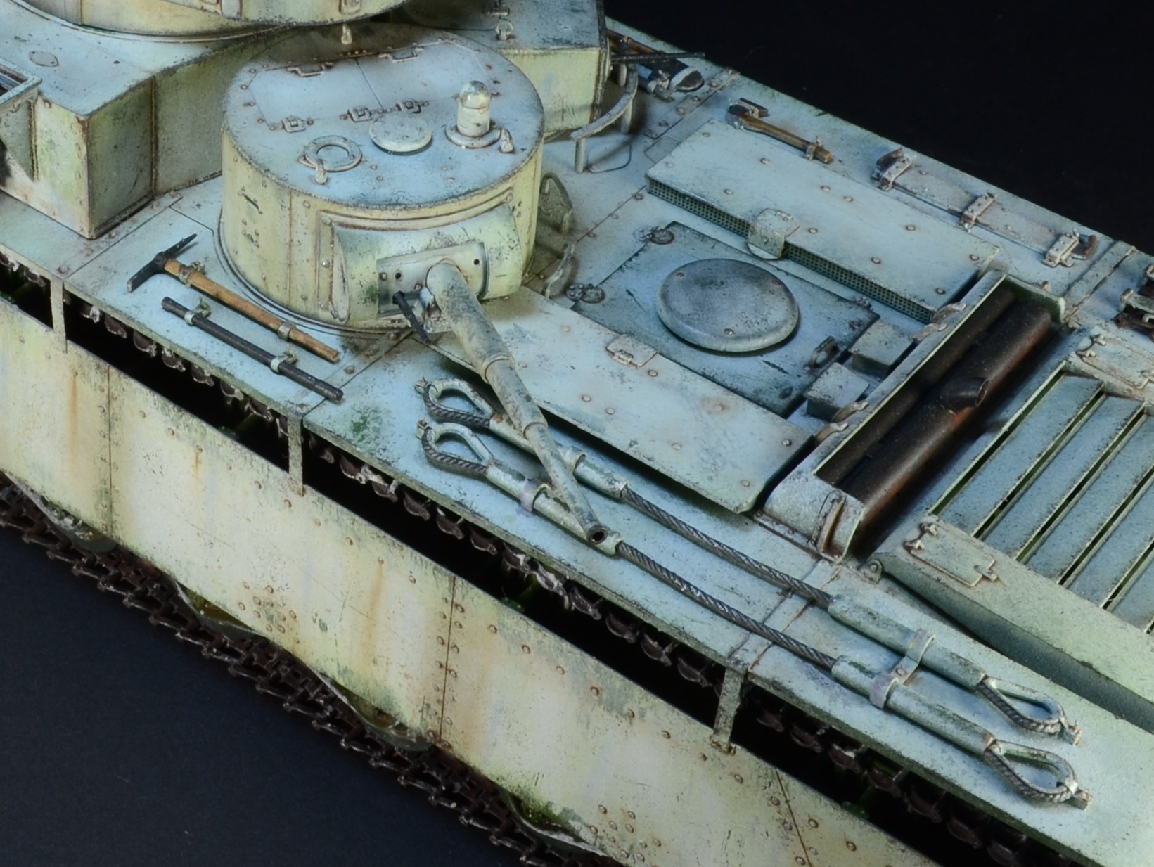 Т-35 — Каропка.ру — стендовые модели, военная миниатюра
