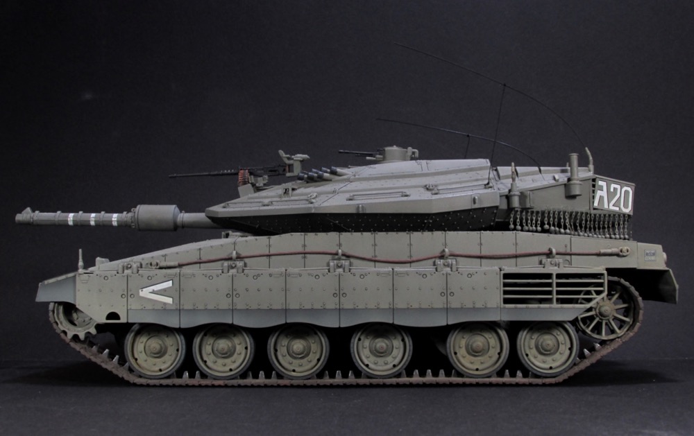 Merkava Mk.4 — Каропка.ру — стендовые модели, военная миниатюра