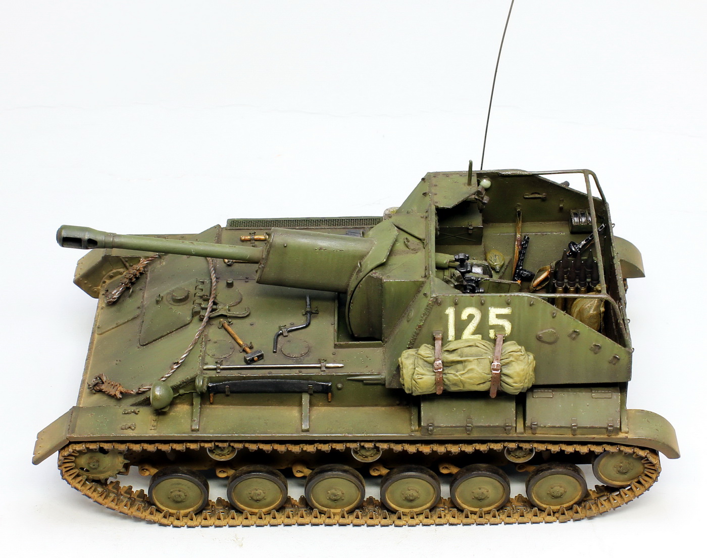 СУ-76М — Каропка.ру — стендовые модели, военная миниатюра