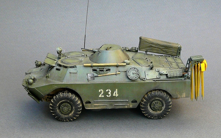 БРДМ-2РХБ(ранний) — Каропка.ру — стендовые модели, военная миниатюра