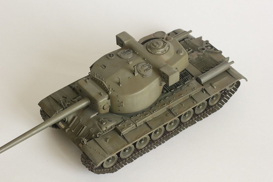 T29E3 US Heavy tank — Каропка.ру — стендовые модели, военная миниатюра