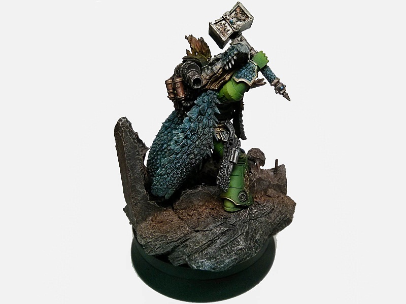Vulkan Primarch of the salamanders — Каропка.ру — стендовые модели ...
