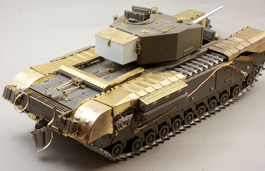Churchill Mk.3 — Каропка.ру — стендовые модели, военная миниатюра